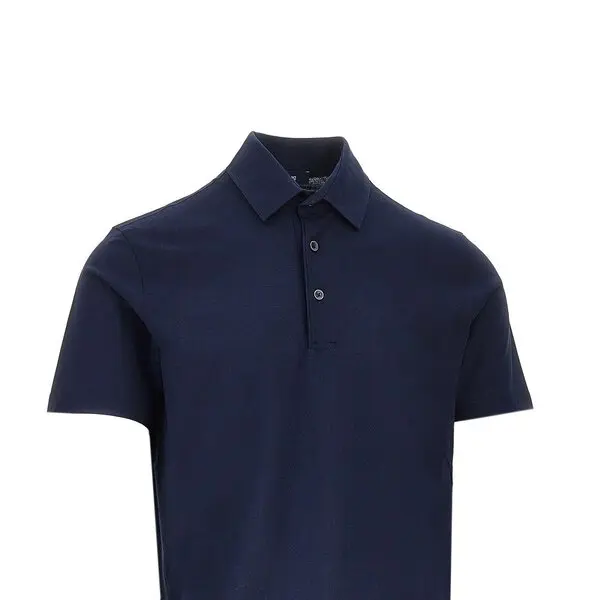 Herno Crepe Voile Jersey Polo Shirt