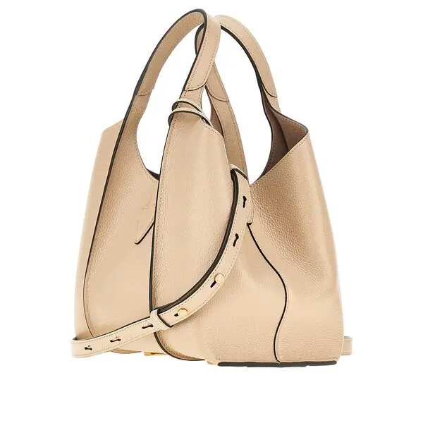 TOD'S Mini T Timeless Shopping Bag - Beige