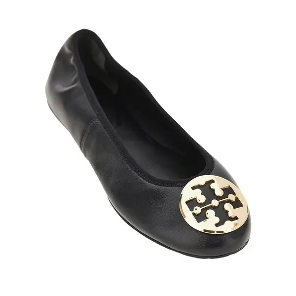 Tory Burch Reva' Nappa Leather Ballerinas
