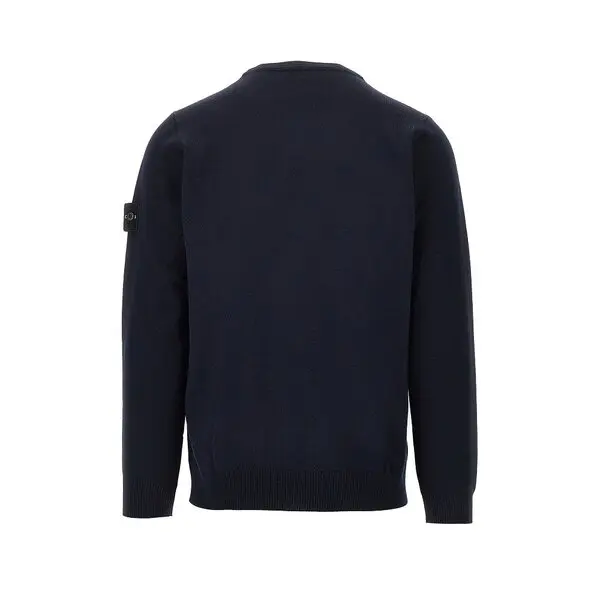 Stone Island Virgin Wool Crewneck Weater