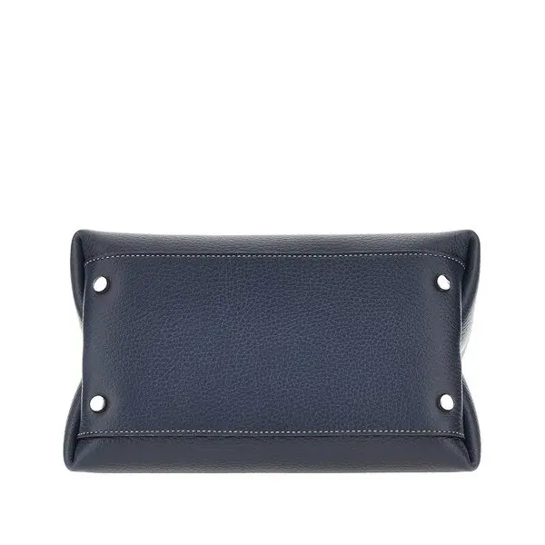 TOD'S Grained Leather Micro Shopping Bag