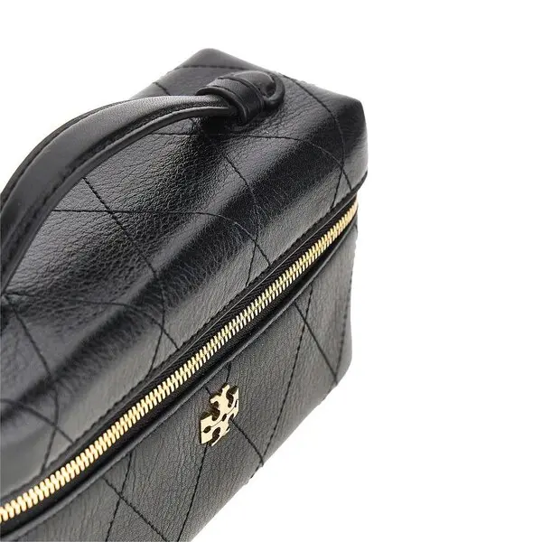 Tory Burch Quilted Leather Beauty Case Bag