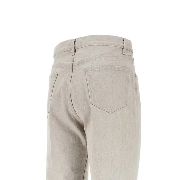 Auralee Faded Hard Twist Denim Pants
