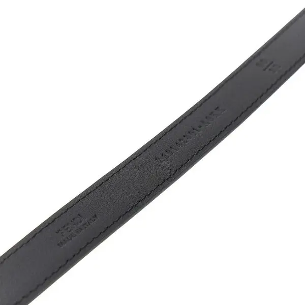 Fendi Leather Belt With Gold-finished Oval Buckle