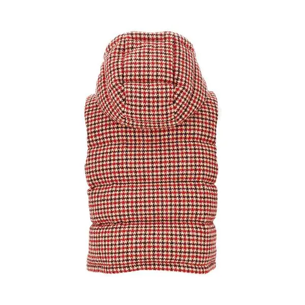 Moncler Houndstooth Padded Vest - Multicolor