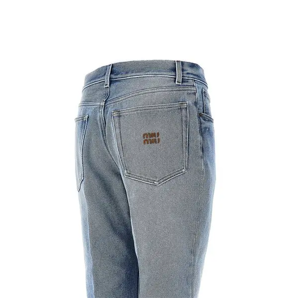 Miu Miu Washed Denim Pants