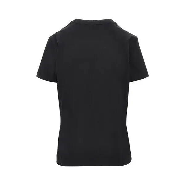 Moncler Logo Print And Embroidery Short Sleeve T-shirt