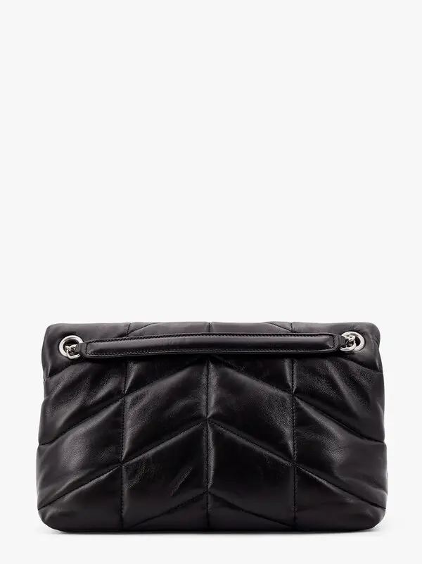 Saint Laurent Puffer Matelassé Leather Crossbody Bag