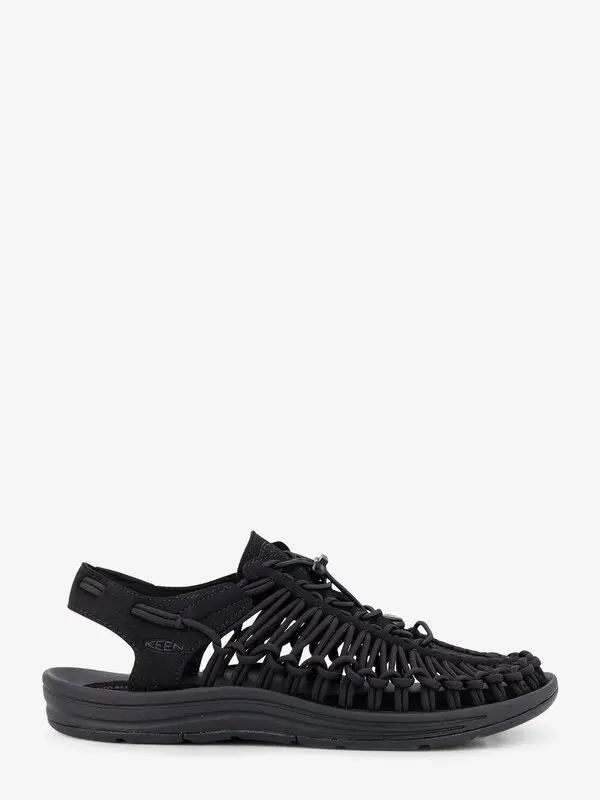 Keen Uneek M Woven Fabric Sandals - Black