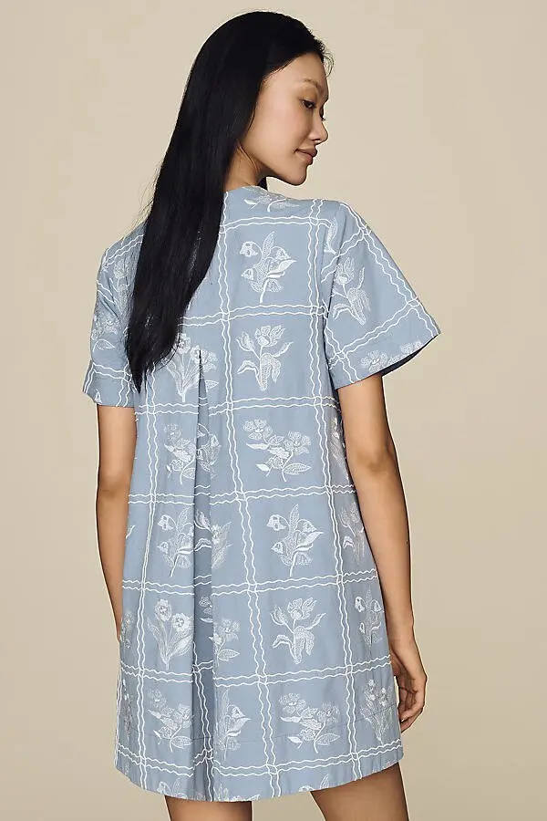 Maeve Pollie Swg Buttondown Mi Dress