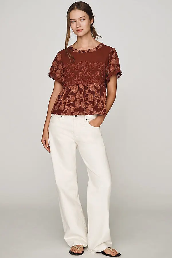 Anthropologie Badoll Top - Sable