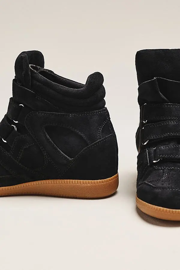 SILENT D Sara High-top Wedge Sneakers
