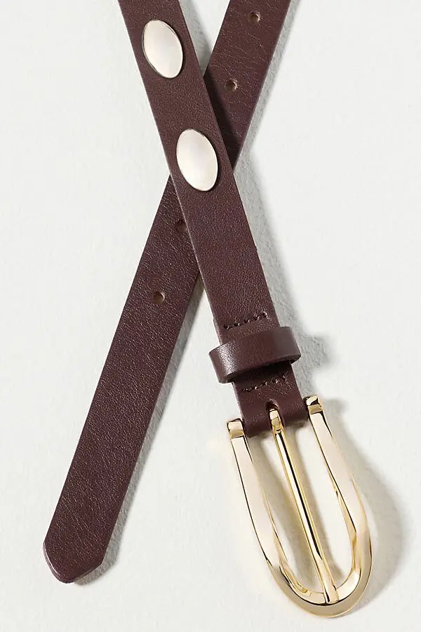Streets Ahead Oval Studded Belt