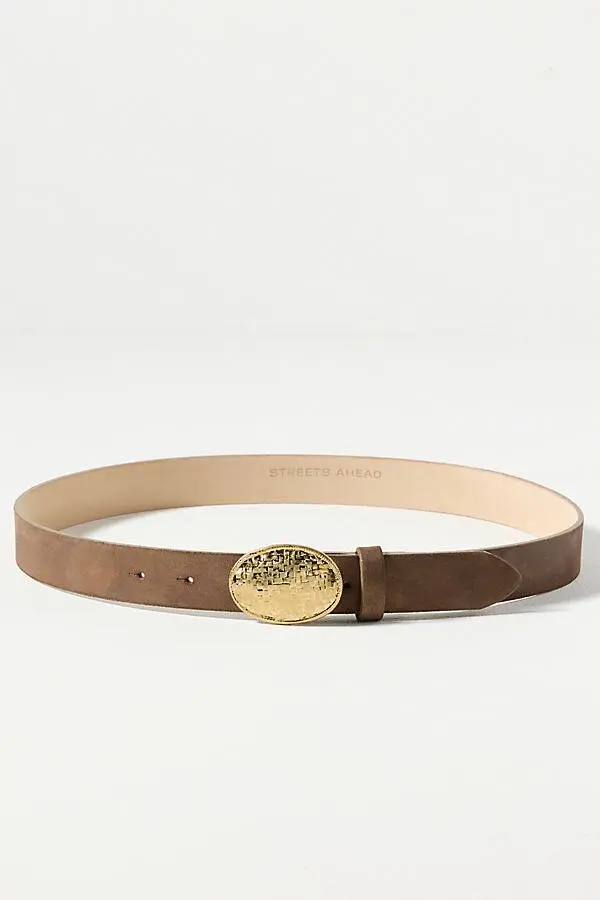 Streets Ahead Eleanora Belt - Chocolate