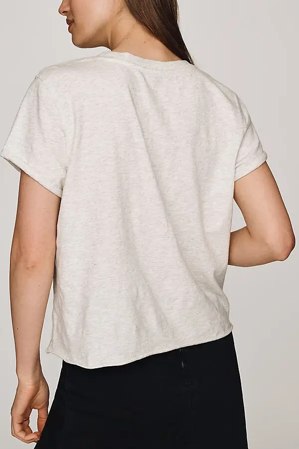 Maeve Caitl Cotton Boxy Tee Joanna Layla - Doodle