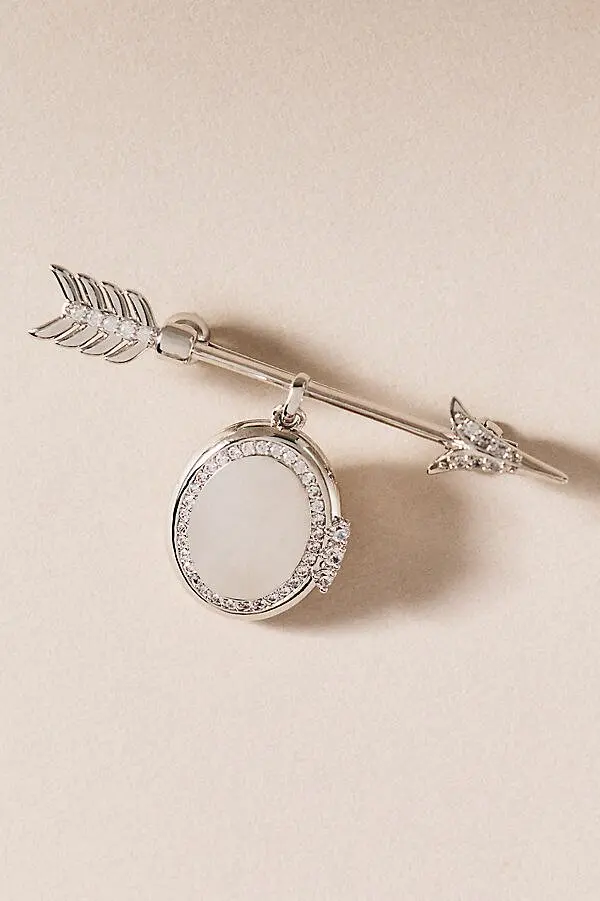 Nadri Ceremony Lock Arrow P - Silver