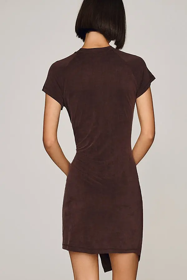 AGOLDE Kerri Draped Mi Dress