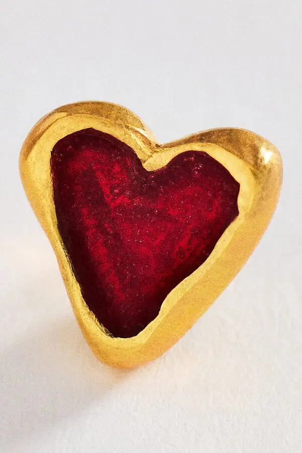 10 DECOART Energy Heart Post Earrgs