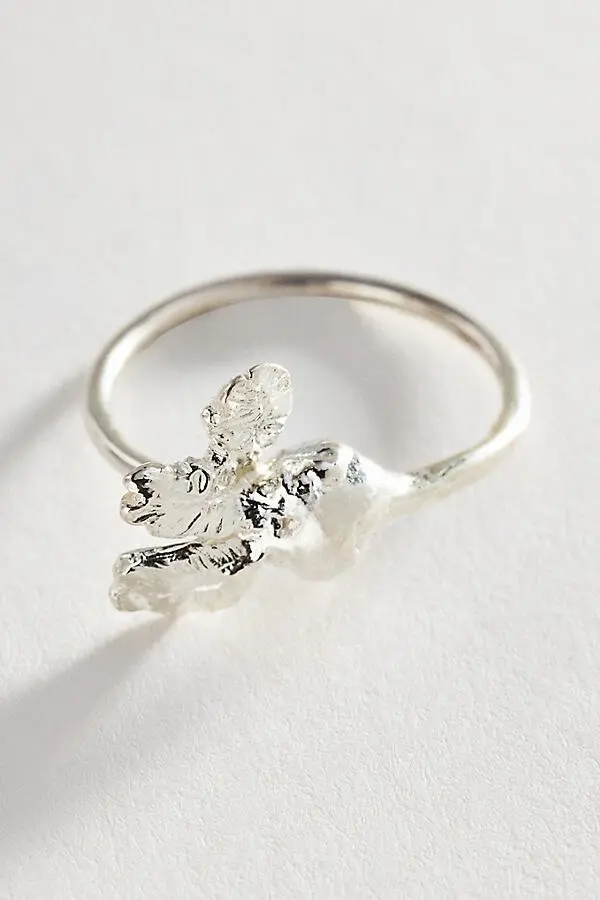 10 DECOART Radish Ring In -plated Brass And Rhodium-plated 925 - Silver