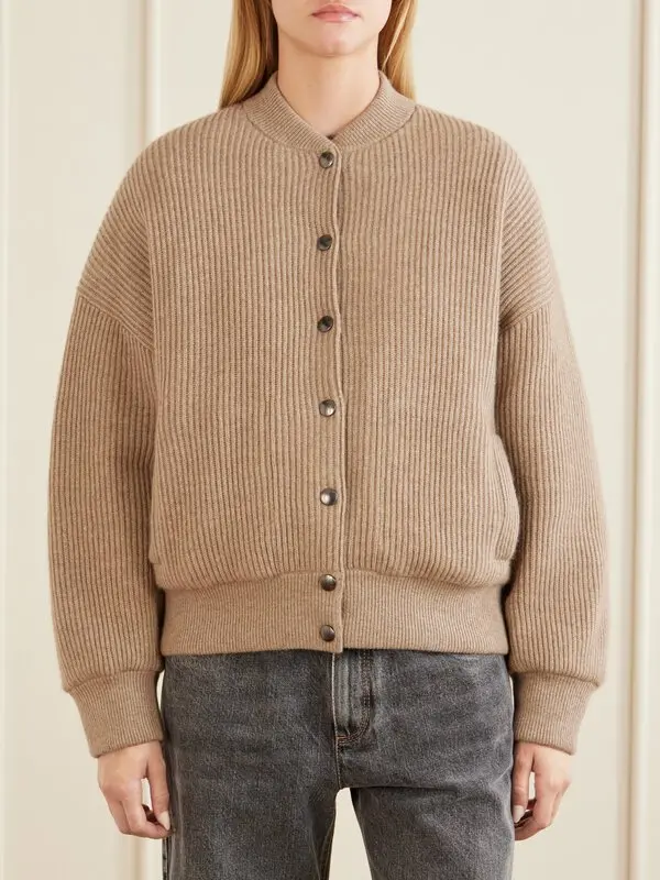 Brunello Cucinelli Cashmere Bomber Jacket