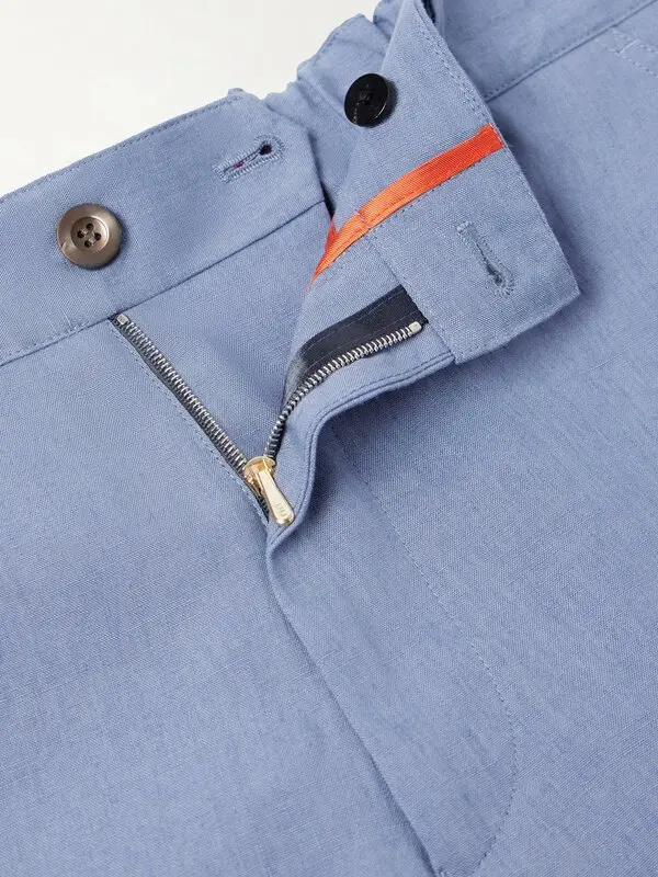 Paul Smith Straight-leg Linen Shorts