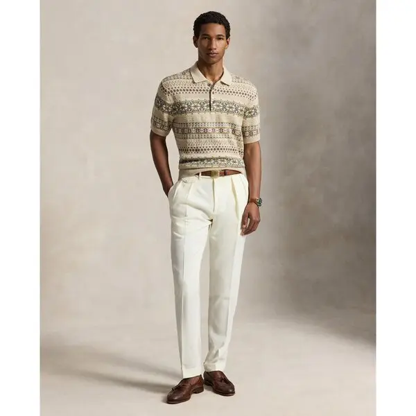 Ralph Lauren Fair Isle Polo-collar Sweater
