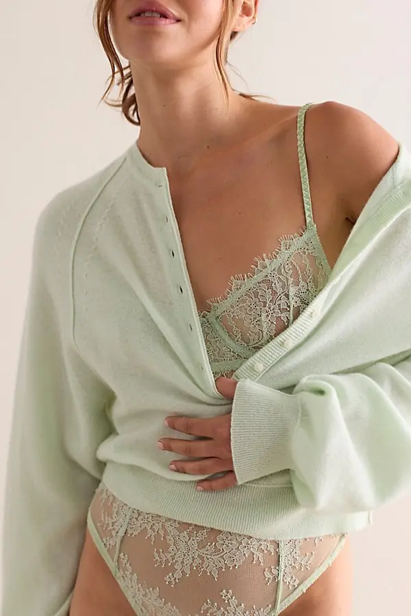Free People Lacebound Demi Underwire Bra - Gleam