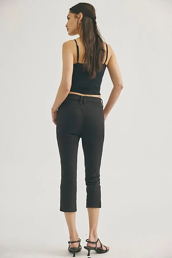 Free People We The Free Hot Take Slim Capri Jeans