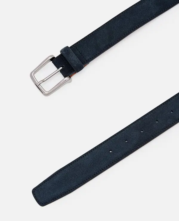 TOD'S Suede Belt - Blu