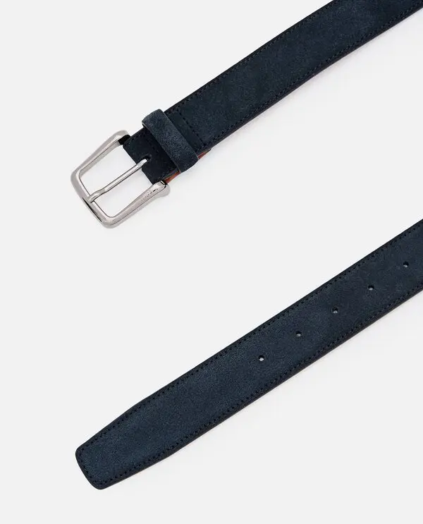 TOD'S Suede Belt - Blu