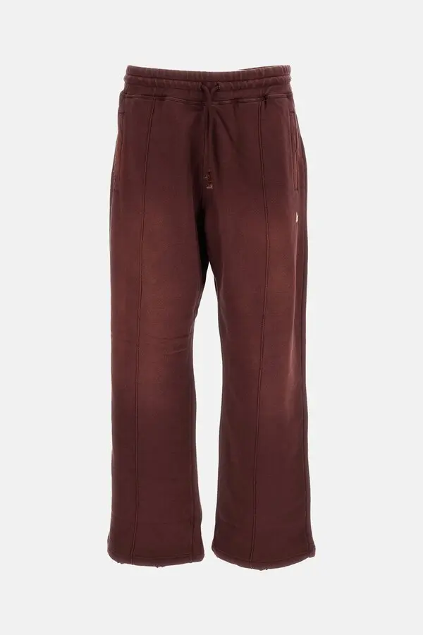 GOLDEN GOOSE Star Wide-leg Jogger Pants - Red