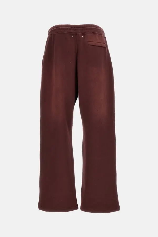 GOLDEN GOOSE Pantaloni Star Jogging A Gamba Larga