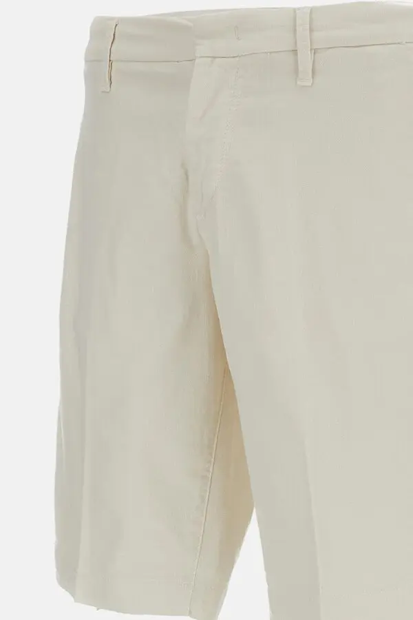 FAY Bermuda Chino In Gabardine Stretch