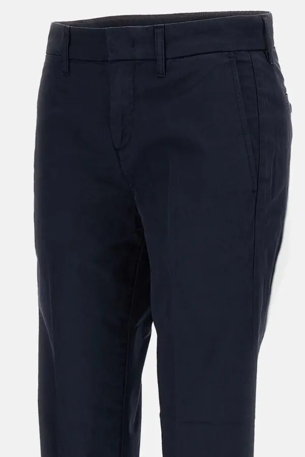 FAY Slim-fit Stretch-cotton Pants