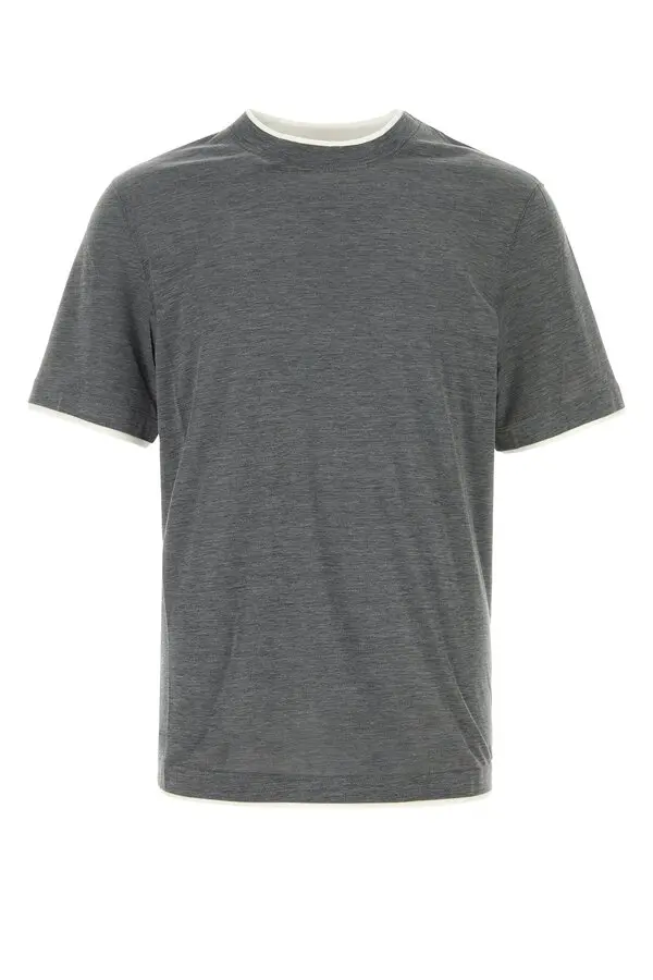Brunello Cucinelli Dark Jersey T-shirt