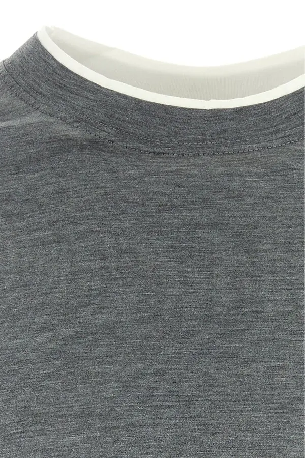 Brunello Cucinelli Dark Jersey T-shirt