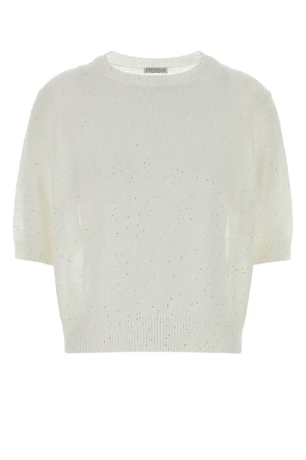 Brunello Cucinelli Linen Blend Sweater