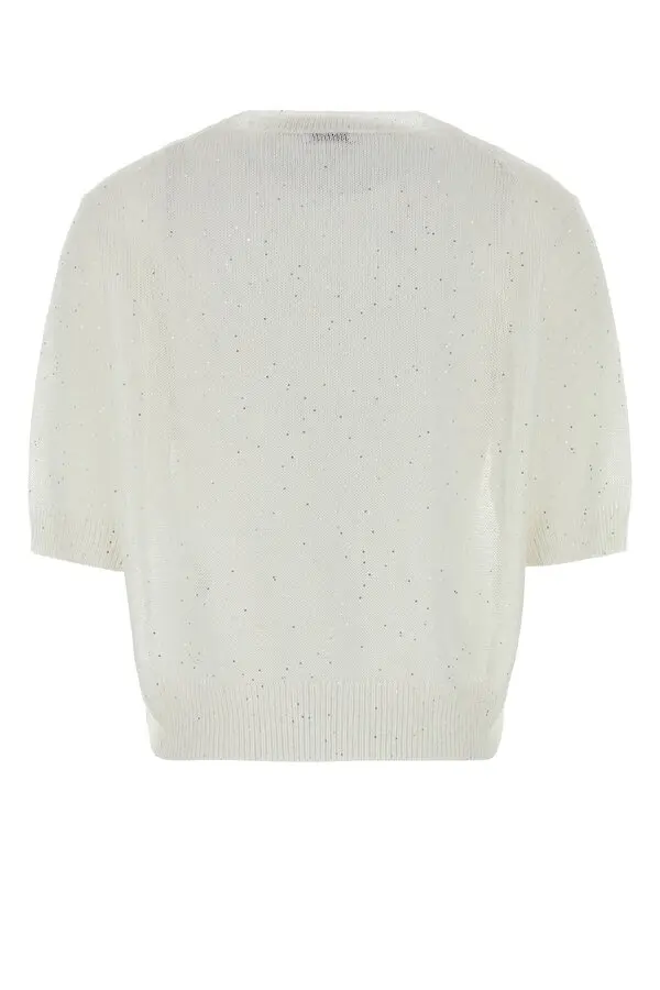 Brunello Cucinelli Linen Blend Sweater