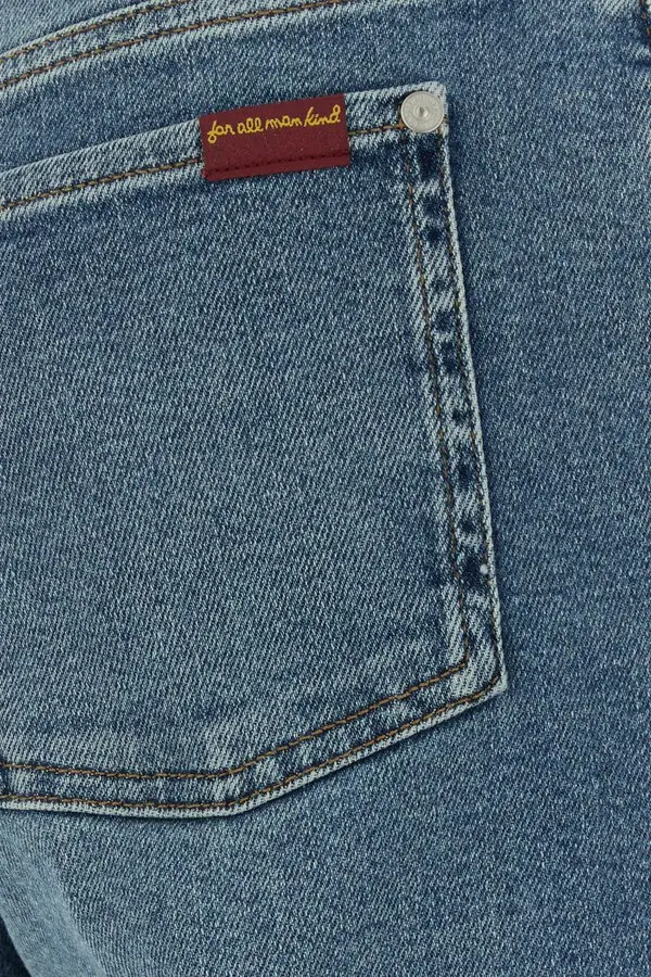 Seven For All Mankind Stretch Denim Stovepipe Jeans