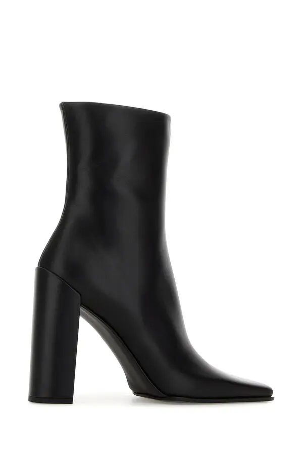 Alaïa Leather Ankle Boots