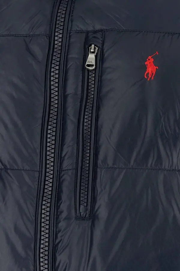 Polo Ralph Lauren Quilted Down Jacket With Embroidered Logo