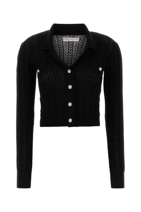 Alessandra Rich Cotton Blend Cardigan