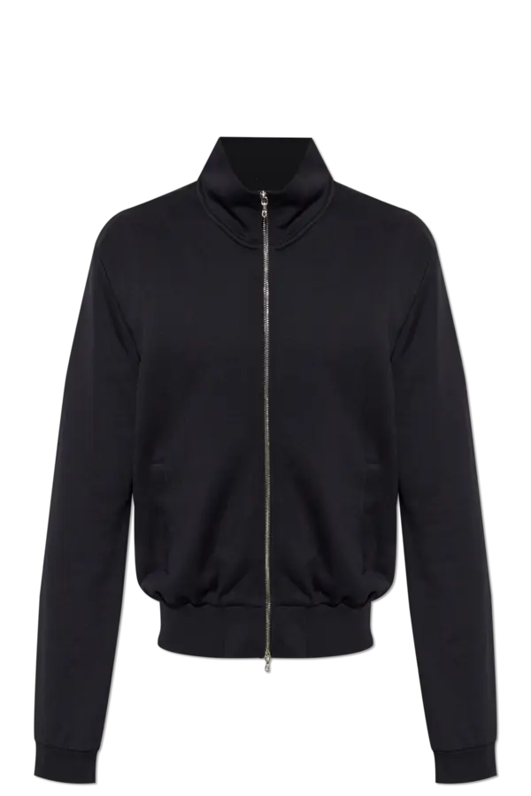 Our Legacy Sweatshirt With Stand-up Collar - Black