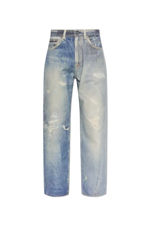 Our Legacy Jeans With A 'vintage' Effect - Blue
