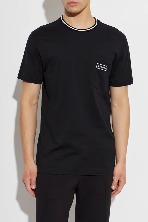 Dolce & Gabbana T-shirt With A Pocket