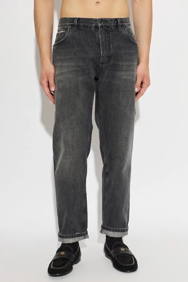 Dolce & Gabbana Jeans With Slightly Tapered Legs