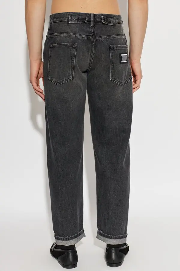 Dolce & Gabbana Jeans With Slightly Tapered Legs