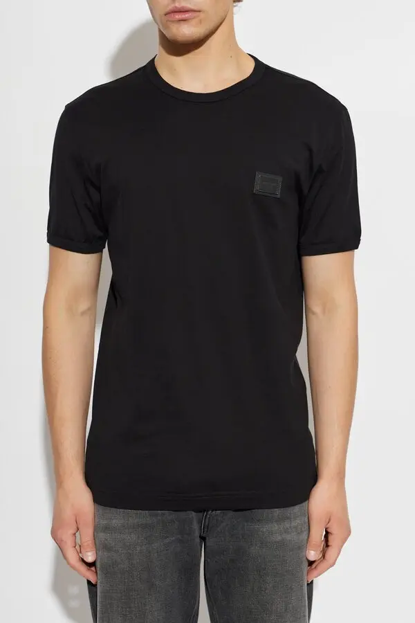 Dolce & Gabbana T-shirt With Logo Patch