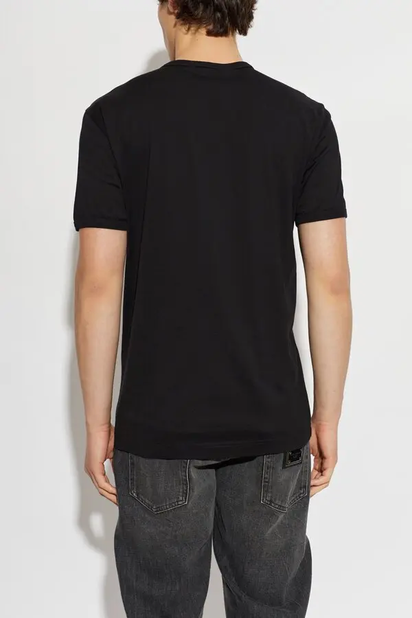 Dolce & Gabbana T-shirt With Logo Patch