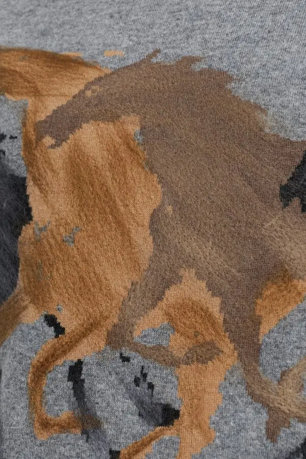 Stella McCartney Wool Sweater With Decorative Pattern